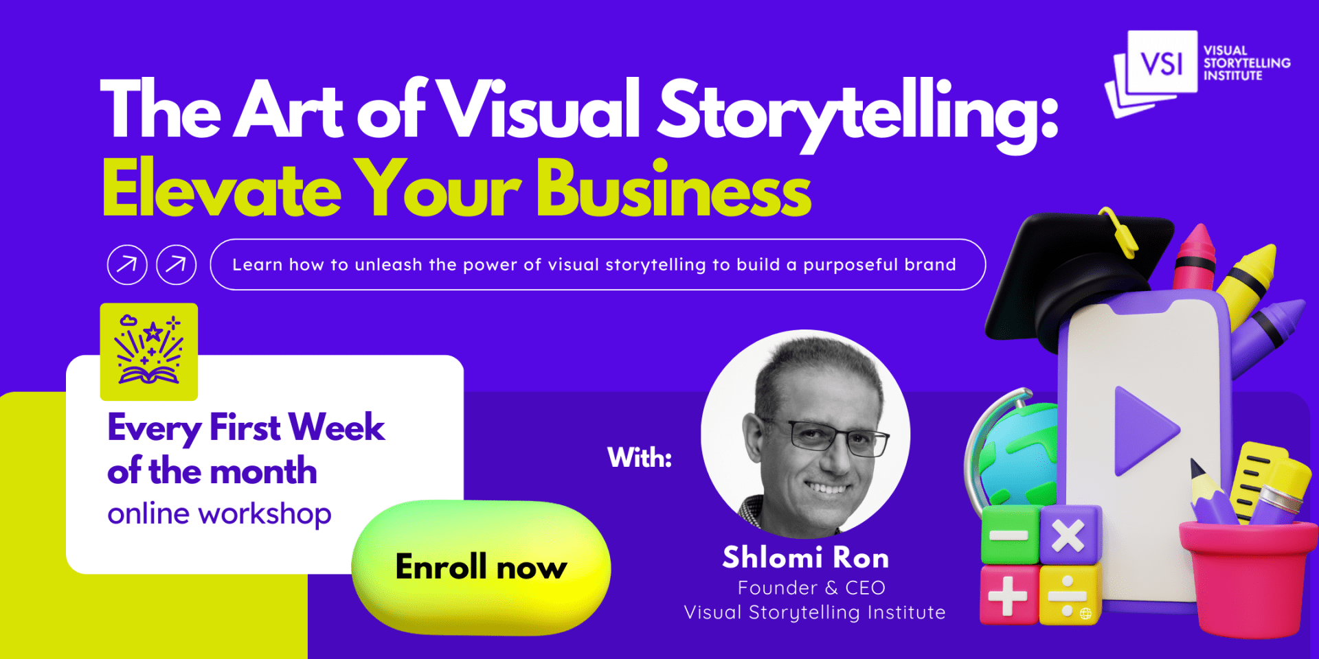 Public Workshops | Visual Storytelling Institute